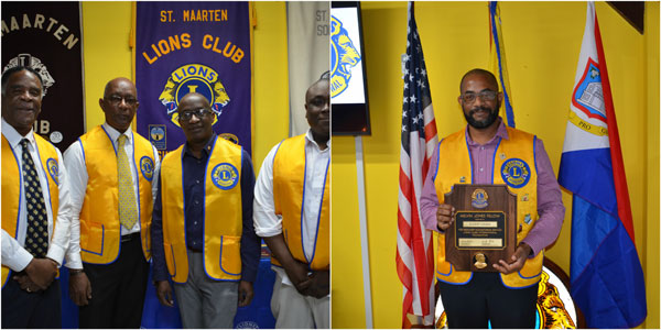 St. Martin News Network - St. Maarten Lions inducts four members, Lion ...